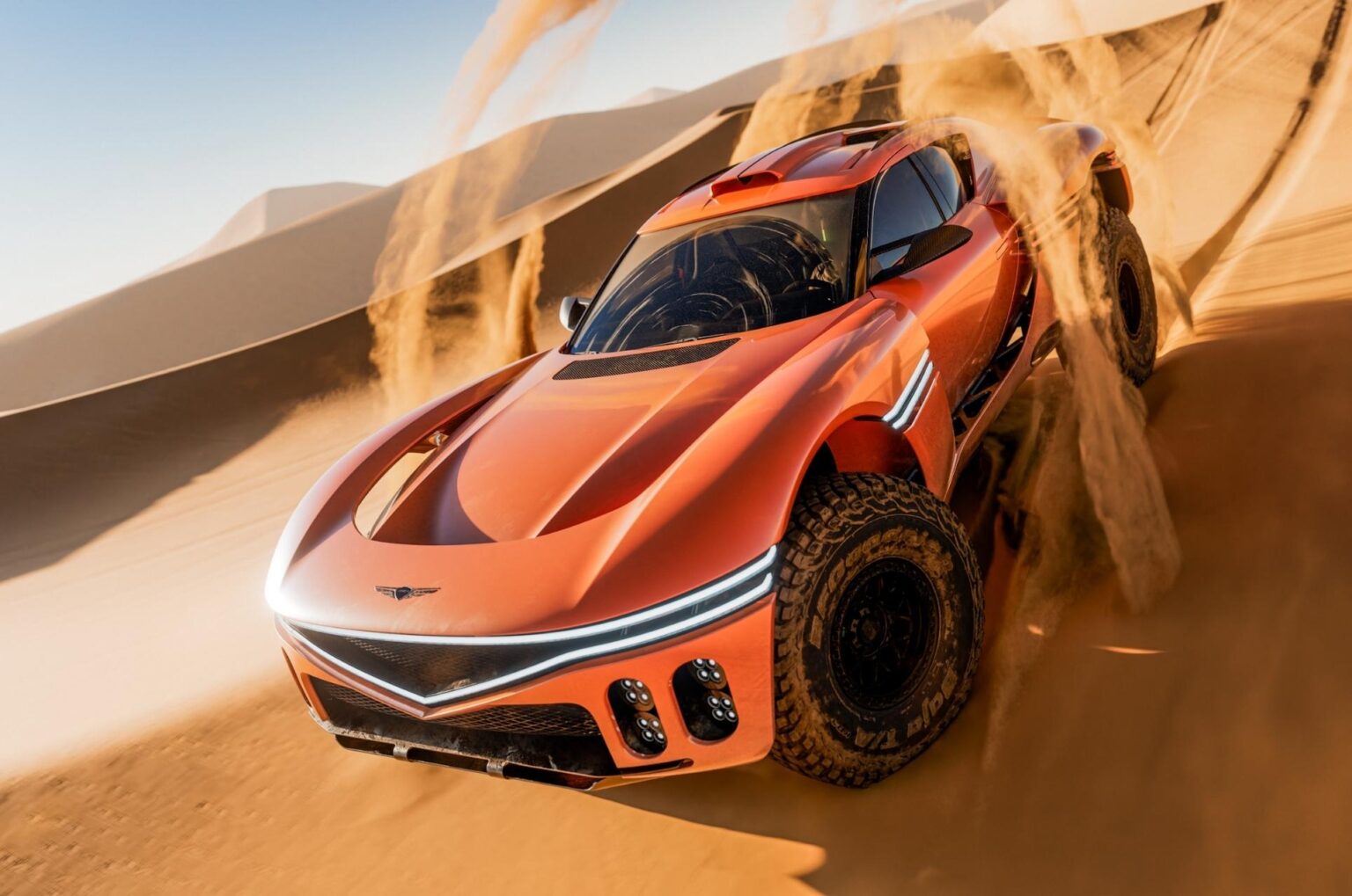 Genesis Just Built a 1,100-HP Desert Supercar Concept Called X Scorpio ...